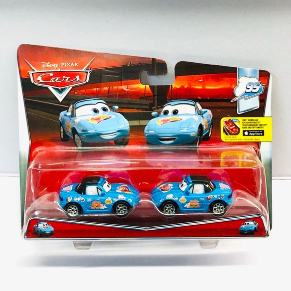 Mattel | Toys | Disney Pixar Cars Dinoco Mia Dinoco Tia | Poshmark